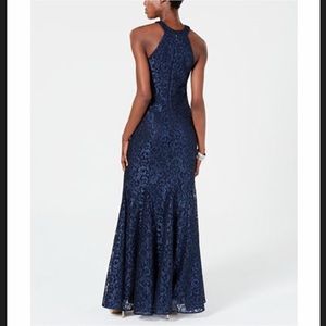 Night Way Collections | Dresses | New Night Way Navy Mermaid Keyhole ...